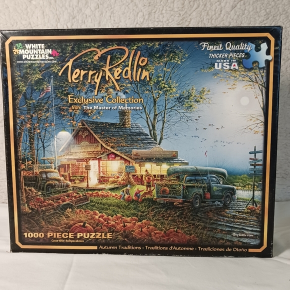Terry Redlin | Games | White Mountain Puzzles Terry Redlin Exclusive ...